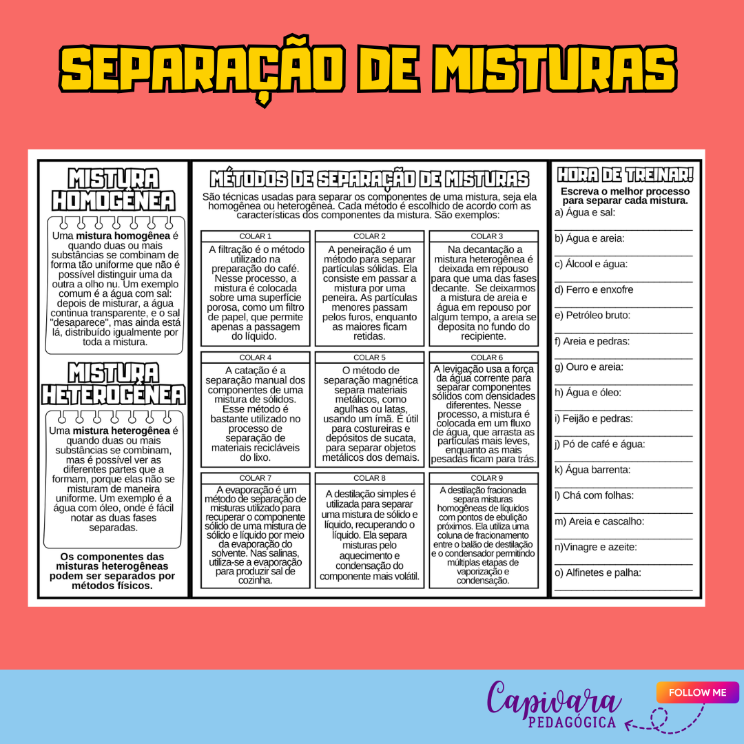Misturas De Separacao Por Evaporacao Diagrama Mostrando Misturas De